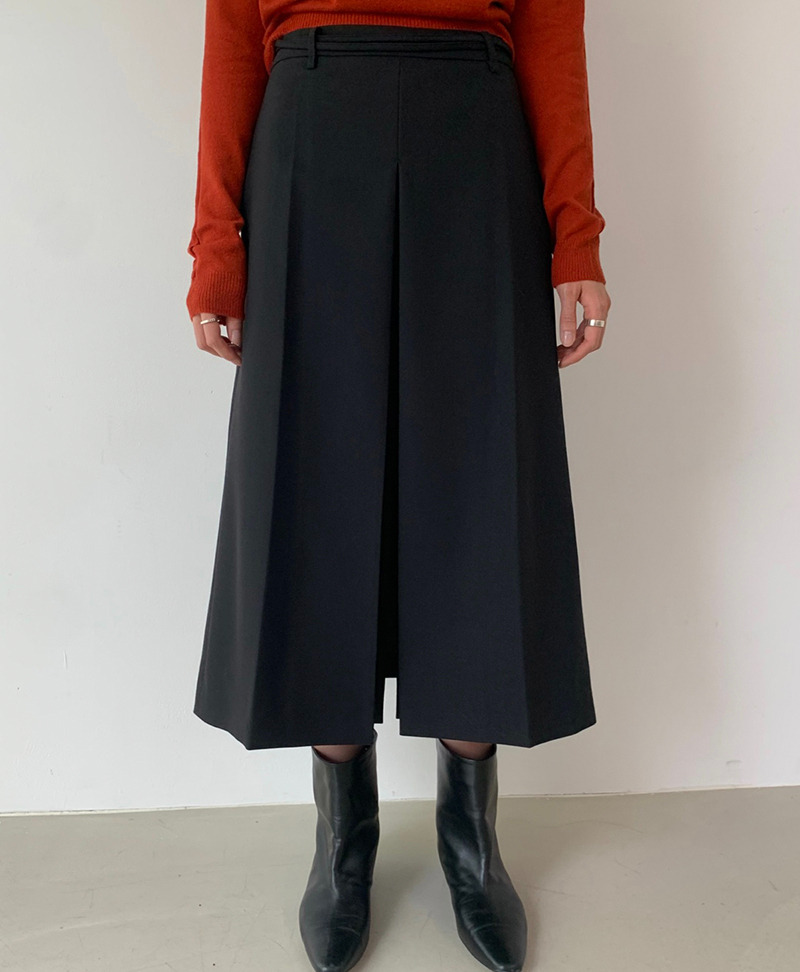 [하고에디트]STRING PLEATED SKIRT(BLACK) - HAGO(하고)