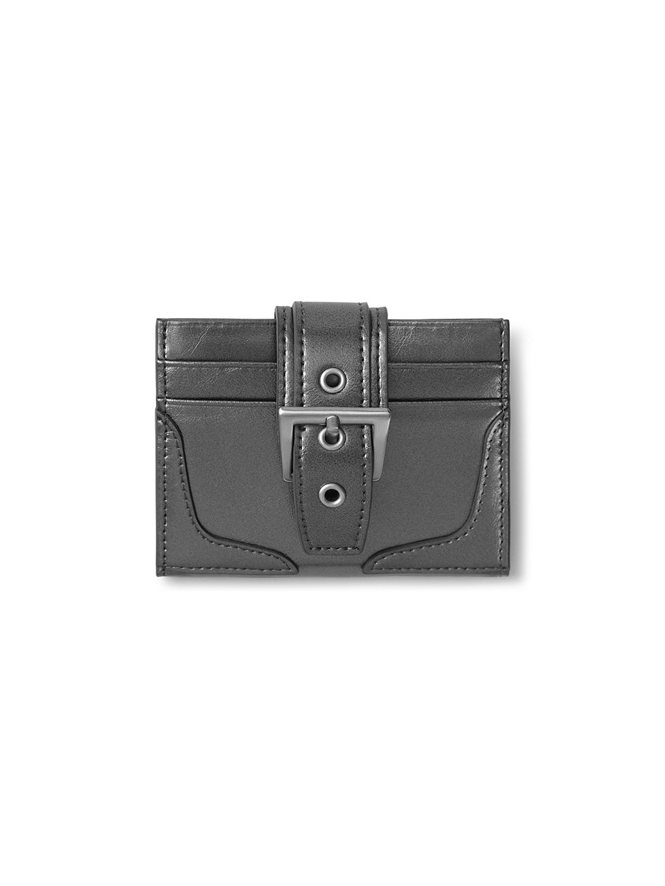 BUCKLE BRIDGE POCKET - METAL GREY - HAGO(하고)