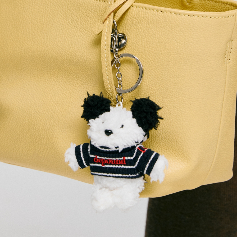 benny mini keyring - ivory - HAGO(하고)