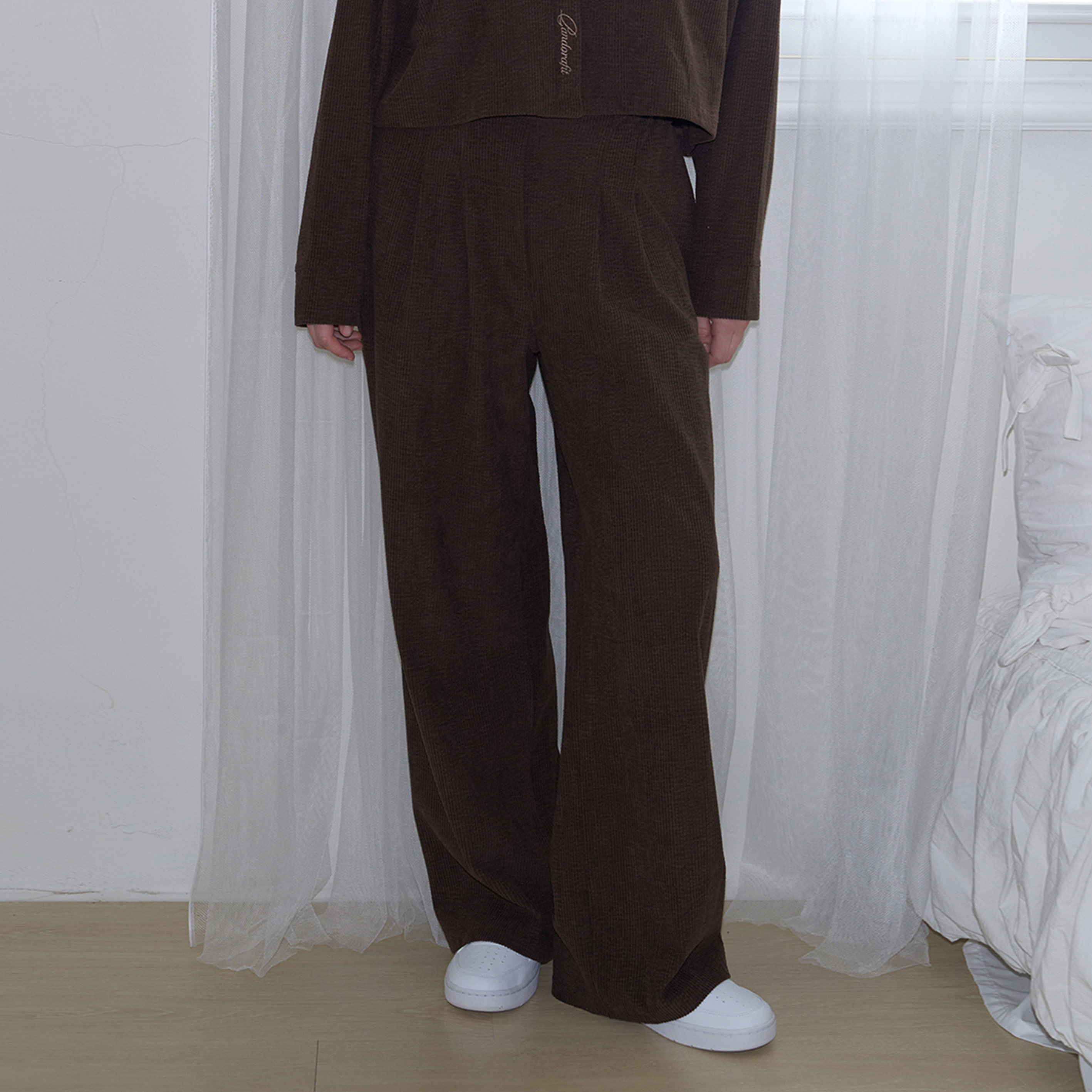 Bread Pants (brown) - HAGO(하고)