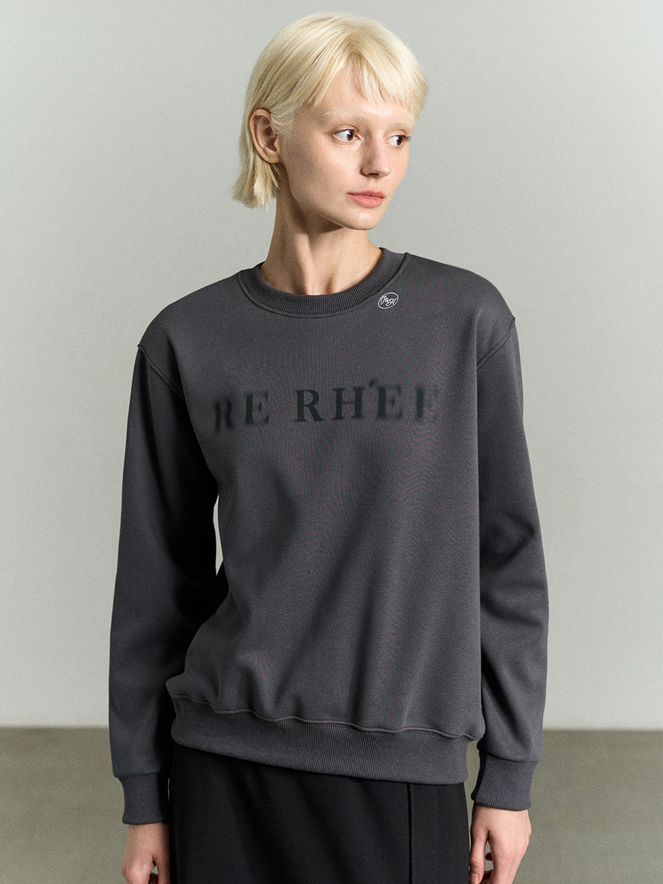 BLUR LOGO SWEATSHIRT - HAGO(하고)