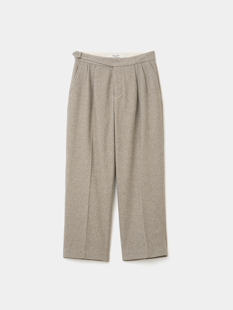 wool gurkha slacks beige - HAGO(하고)