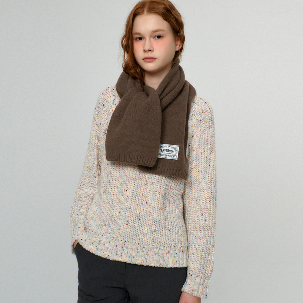 Basic Plain Muffler_Brown - HAGO(하고)