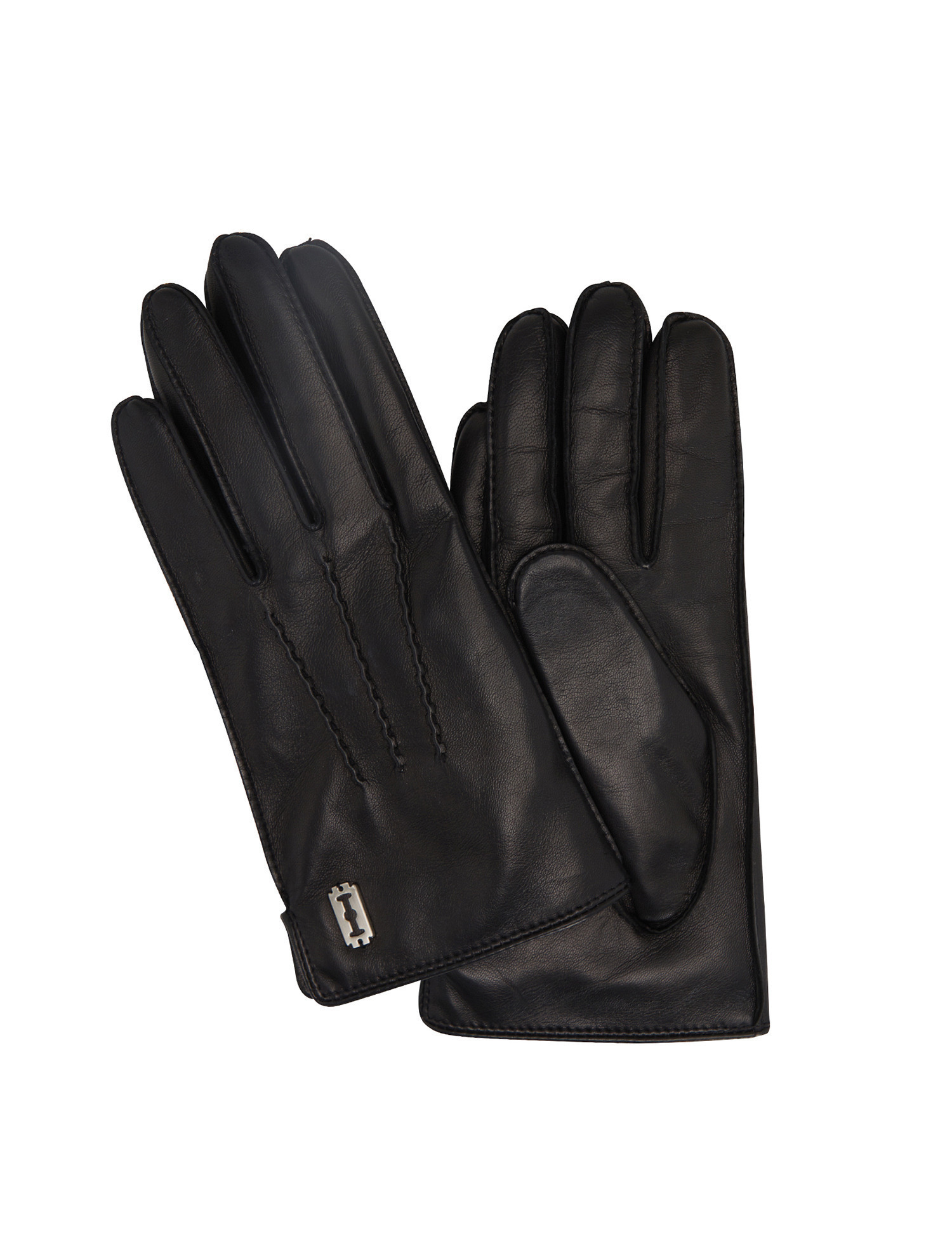Toque Outstitch Leather Gloves (토크 아웃스티치 레더 장갑) Black - HAGO(하고)